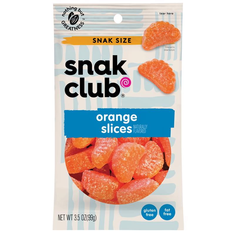 GUMMI CANDY ORANGE 3.5OZ (Pack of 12) - Walmart.com