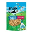 Snak Club Peanuts with OIF8 Hidden Valley Ranch Seasoning, Roasted Nuts ...