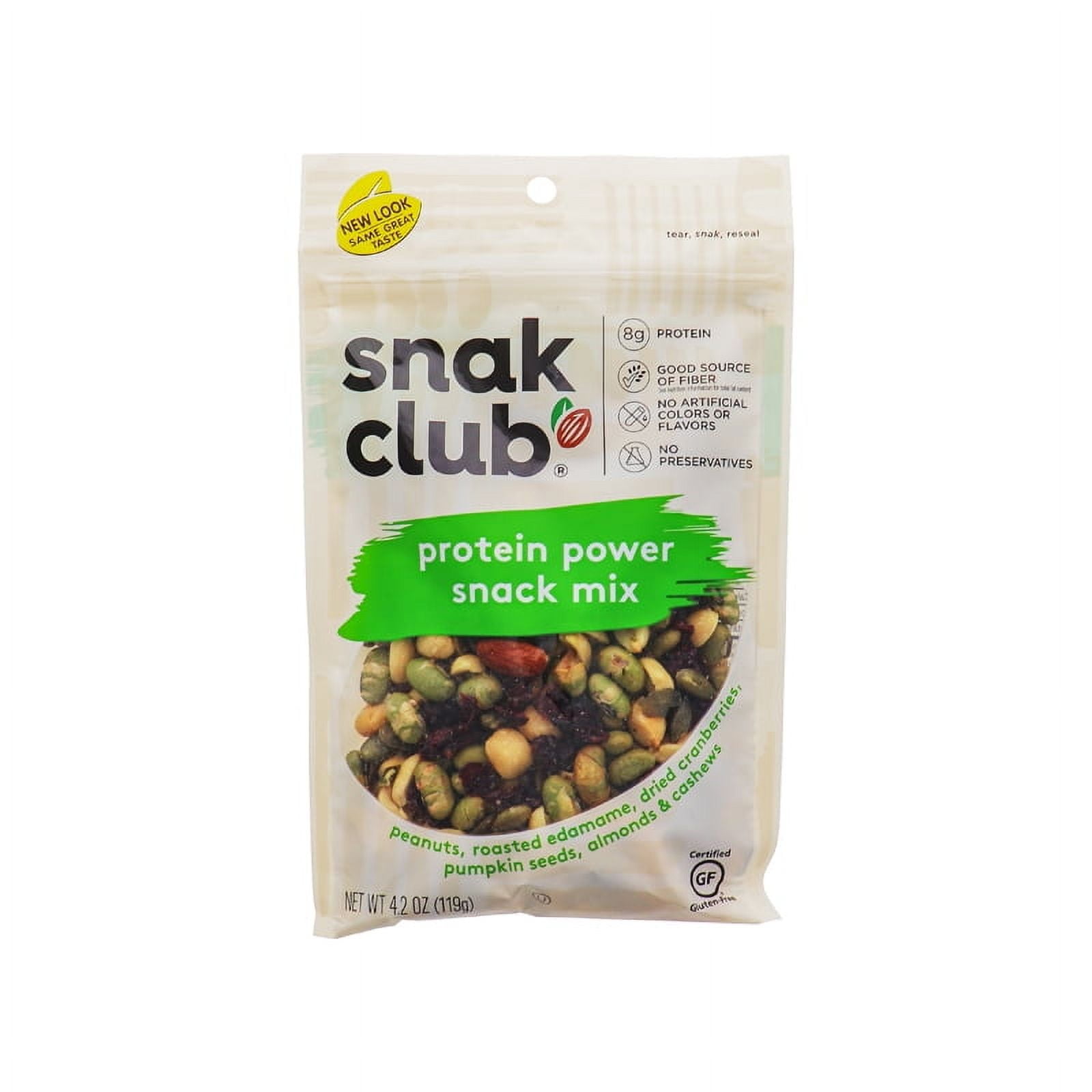 Snak Club Premium Pack Power Protein Mix 4.5 oz / 6pk - Walmart.com