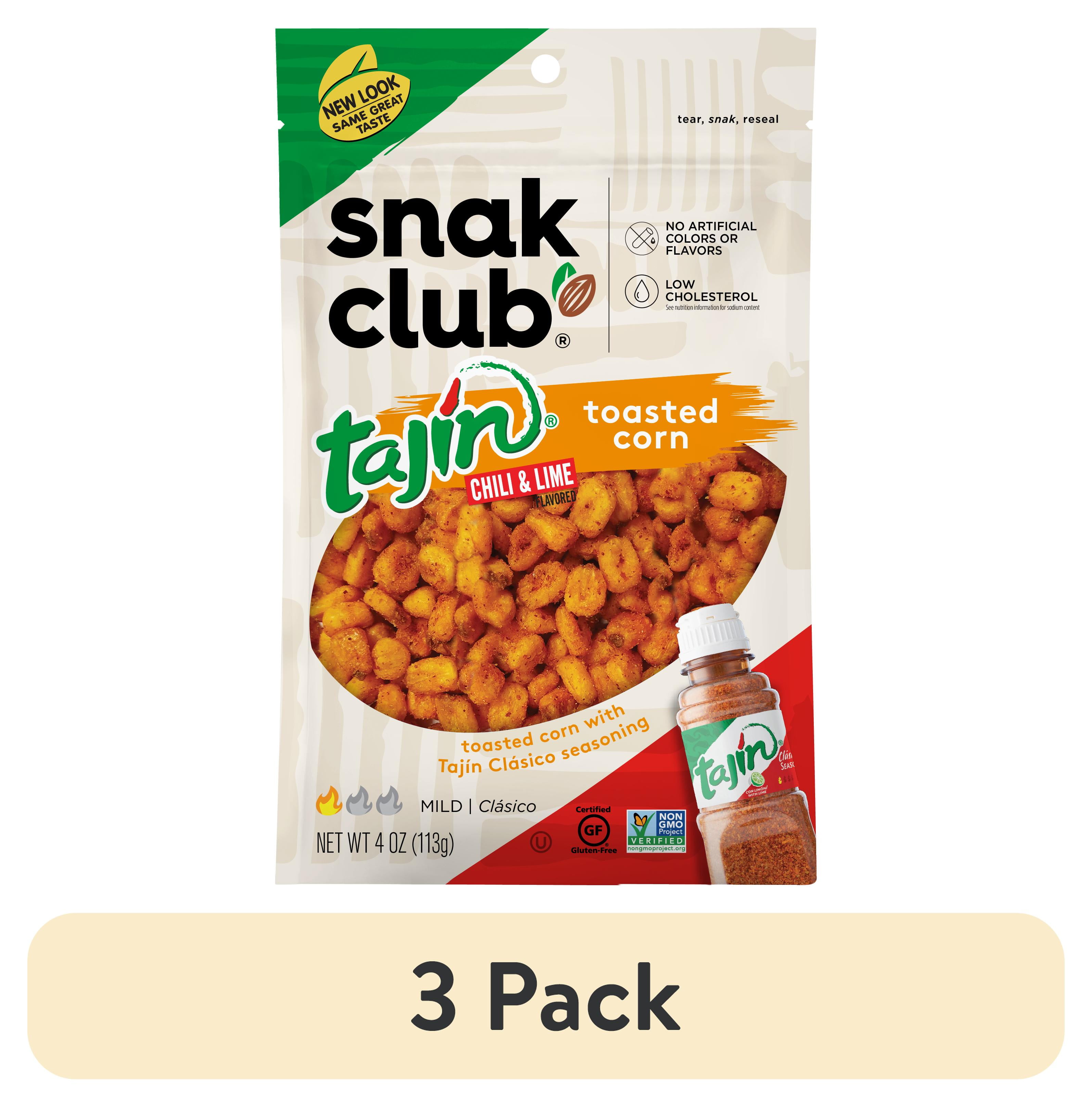 (3 pack) Snak Club Tajin Toasted Corn - Walmart.com