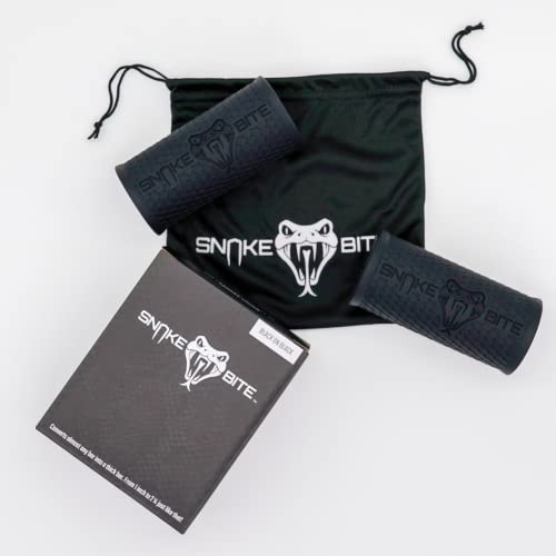 Snake Bite Grips – Thick Bar/Dumbbell Grips Muscle Growth Adapter ...