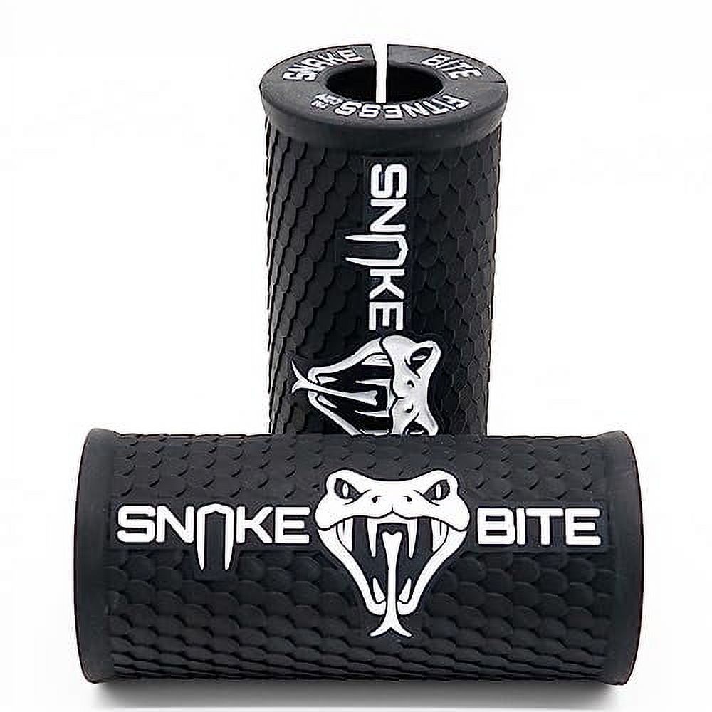 Snake Bite Grips – Thick Bar/Dumbbell Grips Muscle Growth Adapter ...