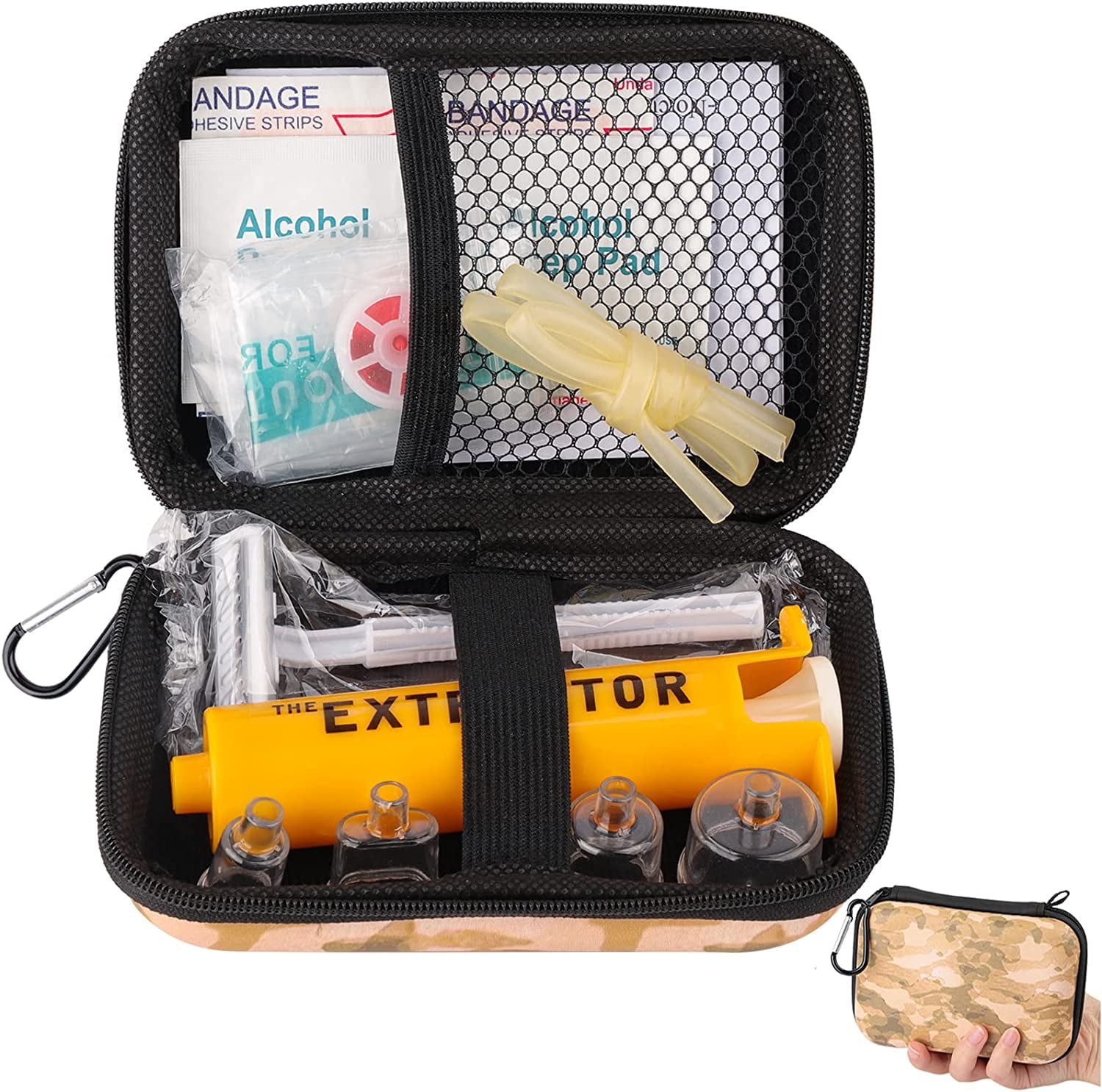 Snake Bite Kit, Bee Sting Kit, Emergency First Aid Supplies, Venom ...