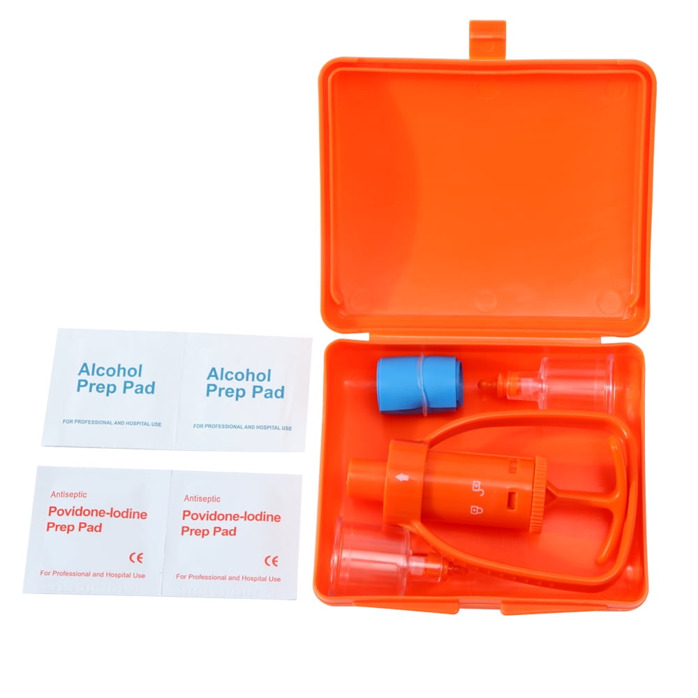 Snake Bite Kit, Bee Sting Kit, Venom Extractor Suction Pump, Bite and ...