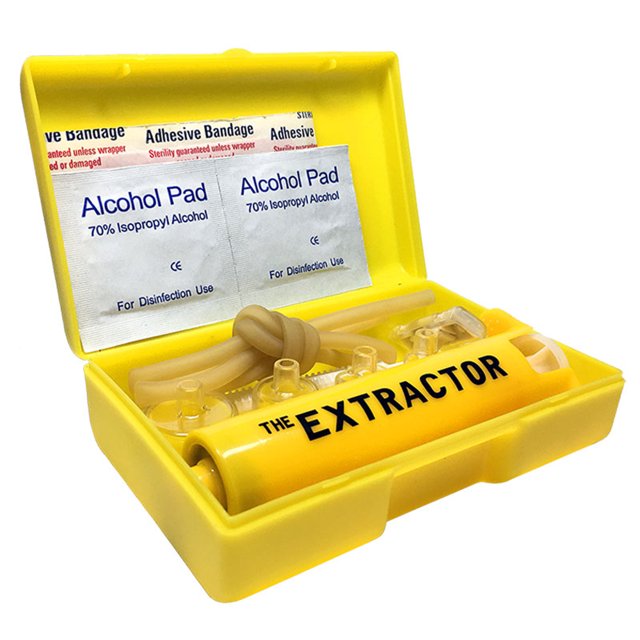 Snake Bite Kit, Bee Sting Kit, Venom Extractor & Suction Pump Kit for ...