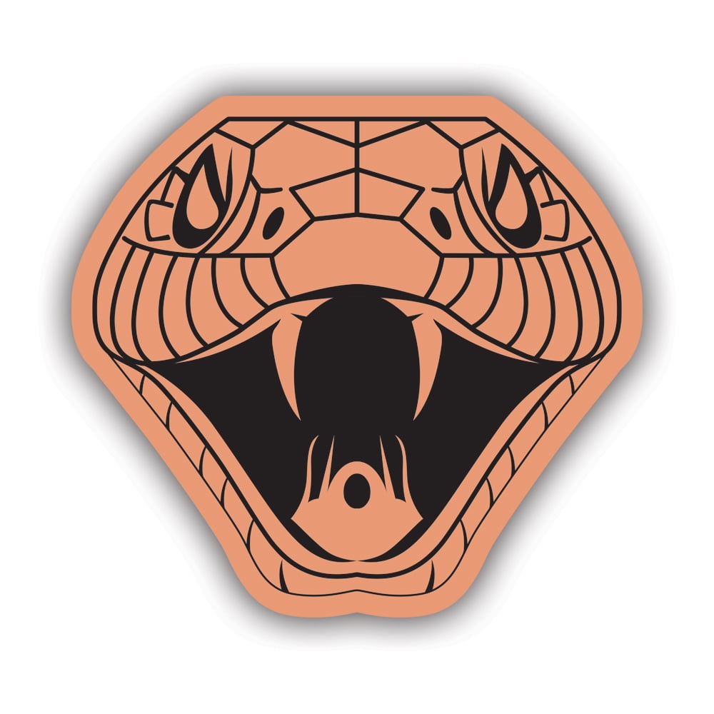 Snake Bite Sticker Decal - Self Adhesive Vinyl - Weatherproof - Made in ...