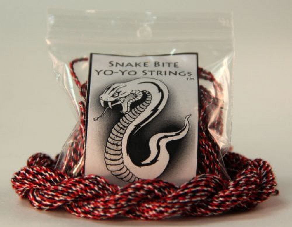 Snake Bite Yo-Yo Strings - Polyester - Normal T6 YoYo Strings - 10 pack ...