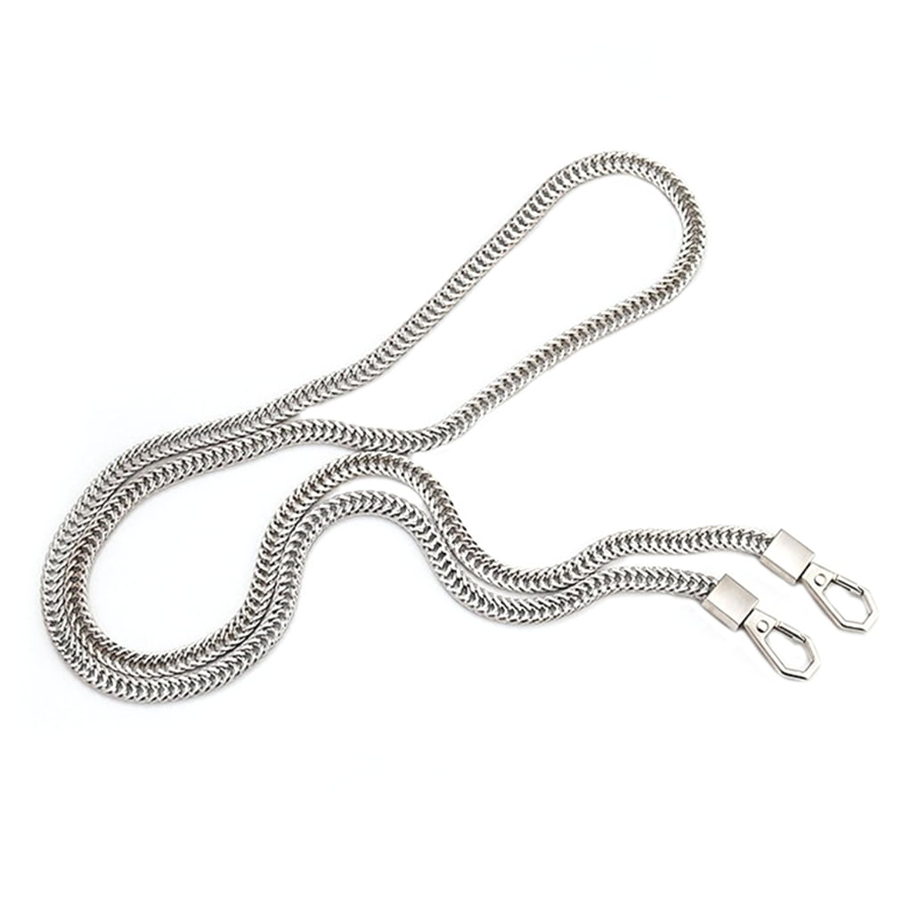 Snake Bone Chain Gold/Silver/Black Bag Strap Replacement Metal Shoulder ...