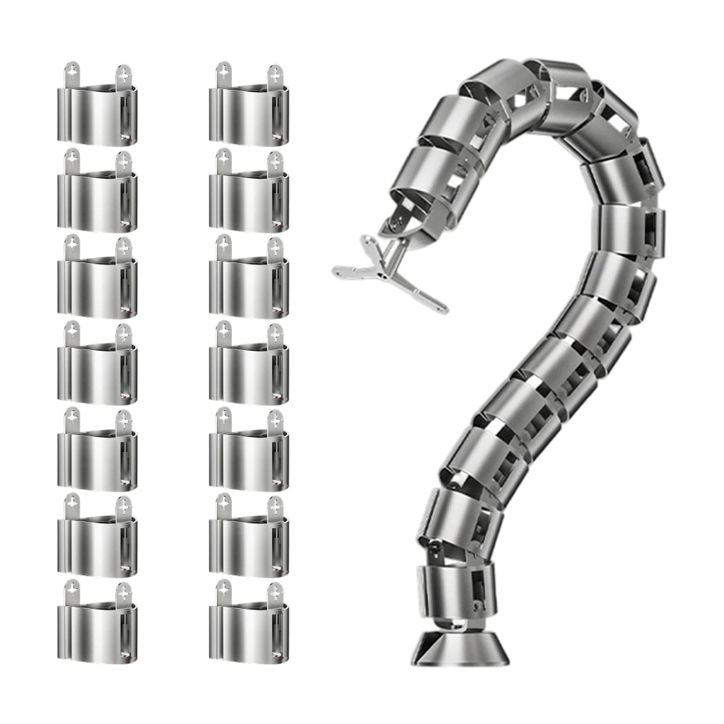 Snake Cable Organizer Tray Flexible Snake Cable Management Tube ...