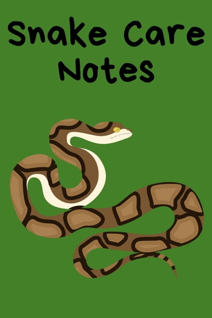 Snake Care Notes : Customized Easy to Use, Daily Pet Snake Accessories ...