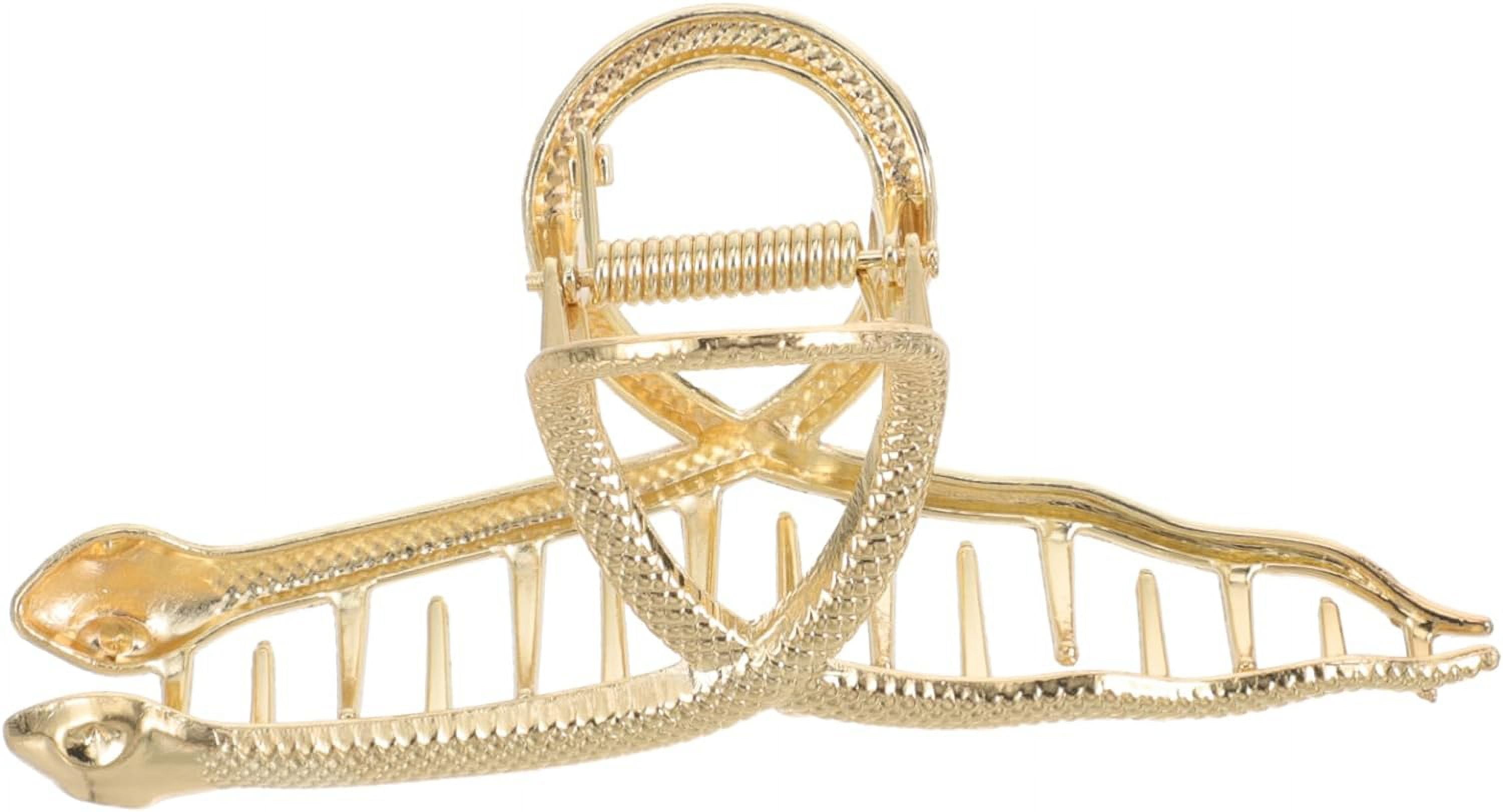 Snake Claw Clip Flower Headpiece Headgear Metal The Flowers Snake Hair ...