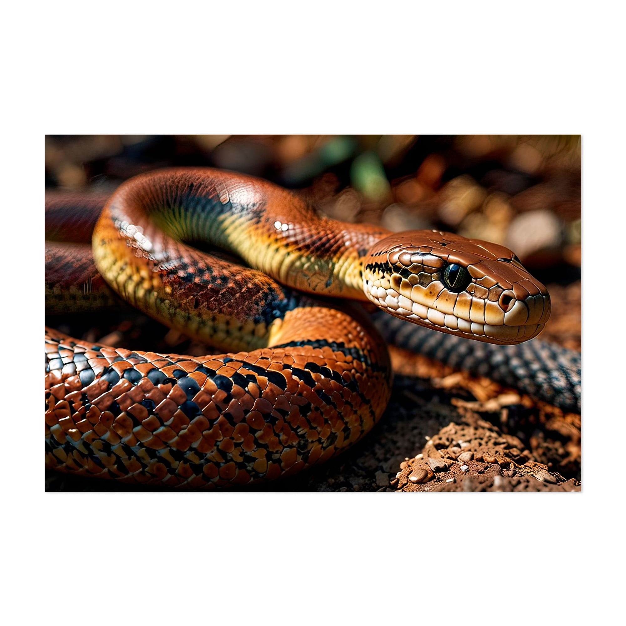 Snake Close-up - Photography Wildlife Animal Nature Wilderness Forest ...