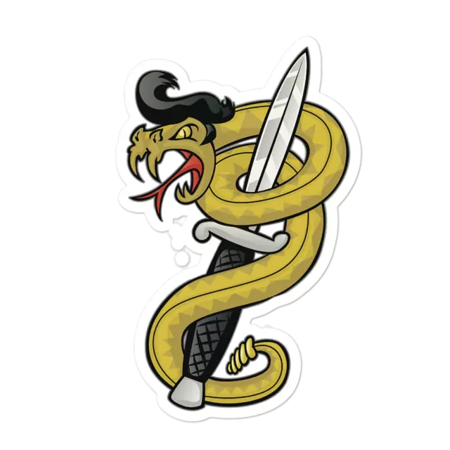 Snake Dagger Americana Sticker Vinyl Jdm Stance Drift Scary Halloween ...