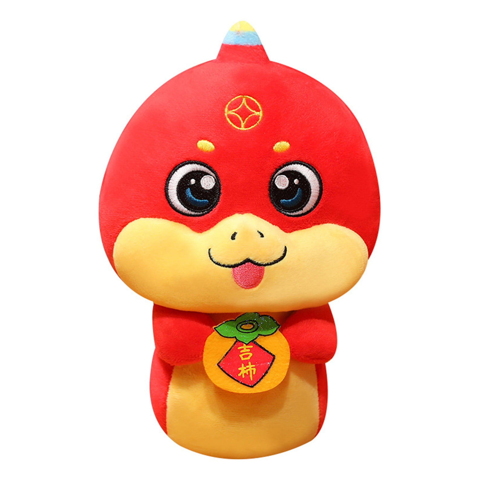 Snake Doll 2025 Year of the Snake Plush Toy Chinese Zodiac Stuffed ...