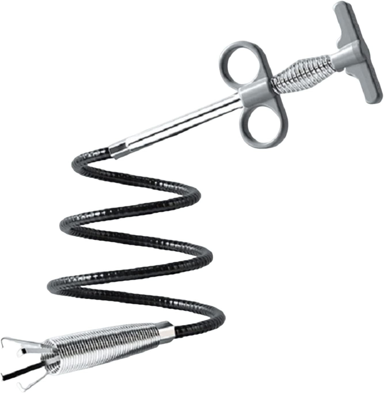 Snake Drain Clog Remover | 35/63in Flexible Grabber Pickup Tool - Drain ...