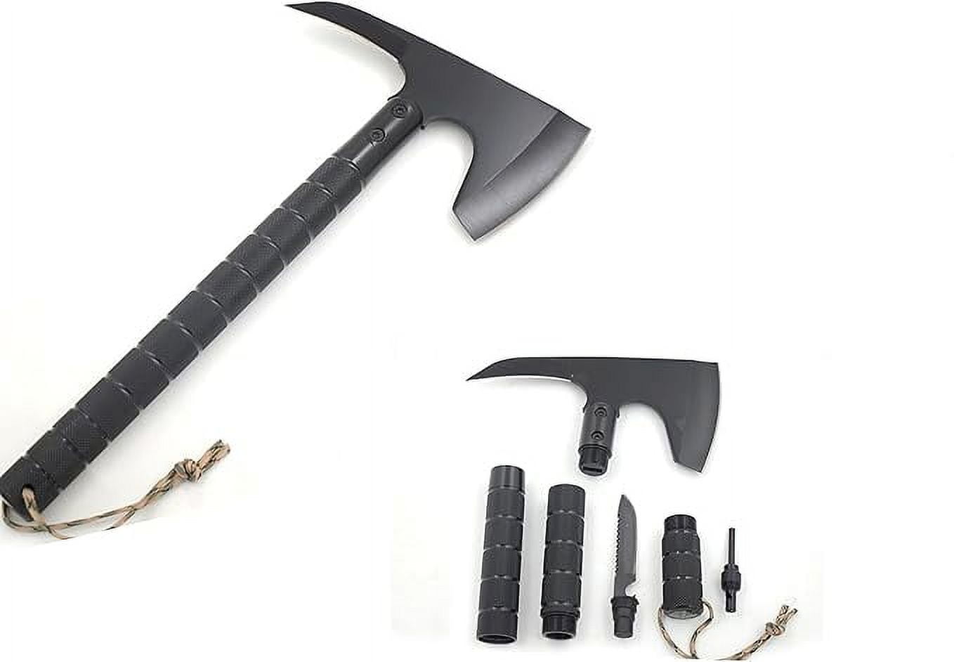 Snake Eye Tactical 17" 6 in 1 Multi-Tool Axe Portable Camping Hatchet ...