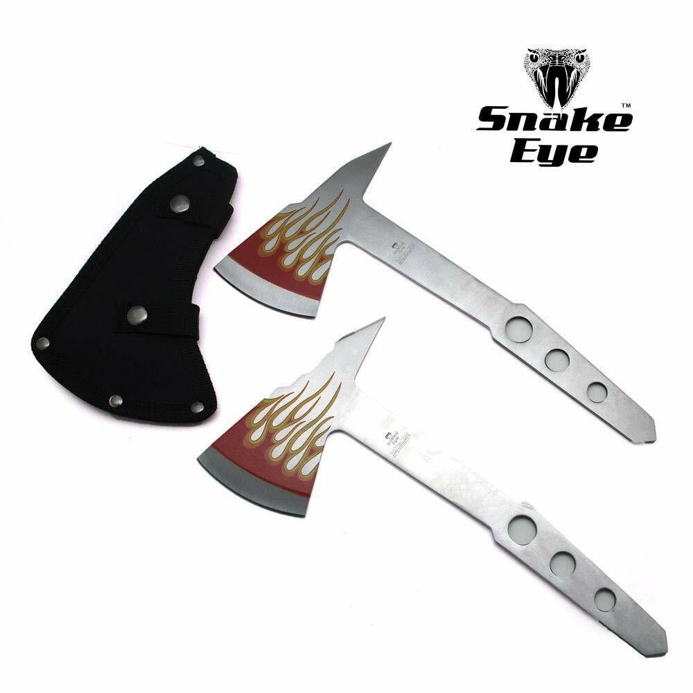 Snake Eye Tactical Compact Tomahawk Full Tang Camping Axe - Walmart.com