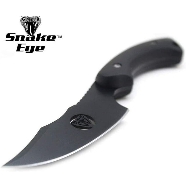 Snake Eye Tactical Fixed Blade Camo Design Skinner Knife w/Nylon ...