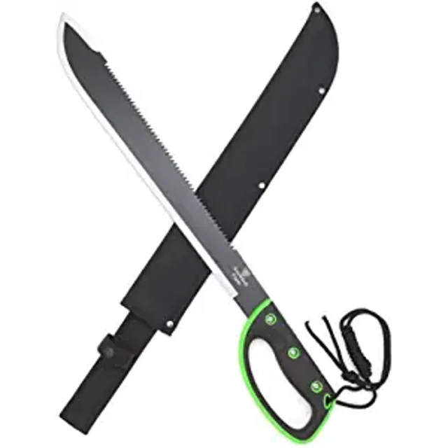 Snake Eye Tactical Saw Combo Hunting Machete with Softgrip Handle ...
