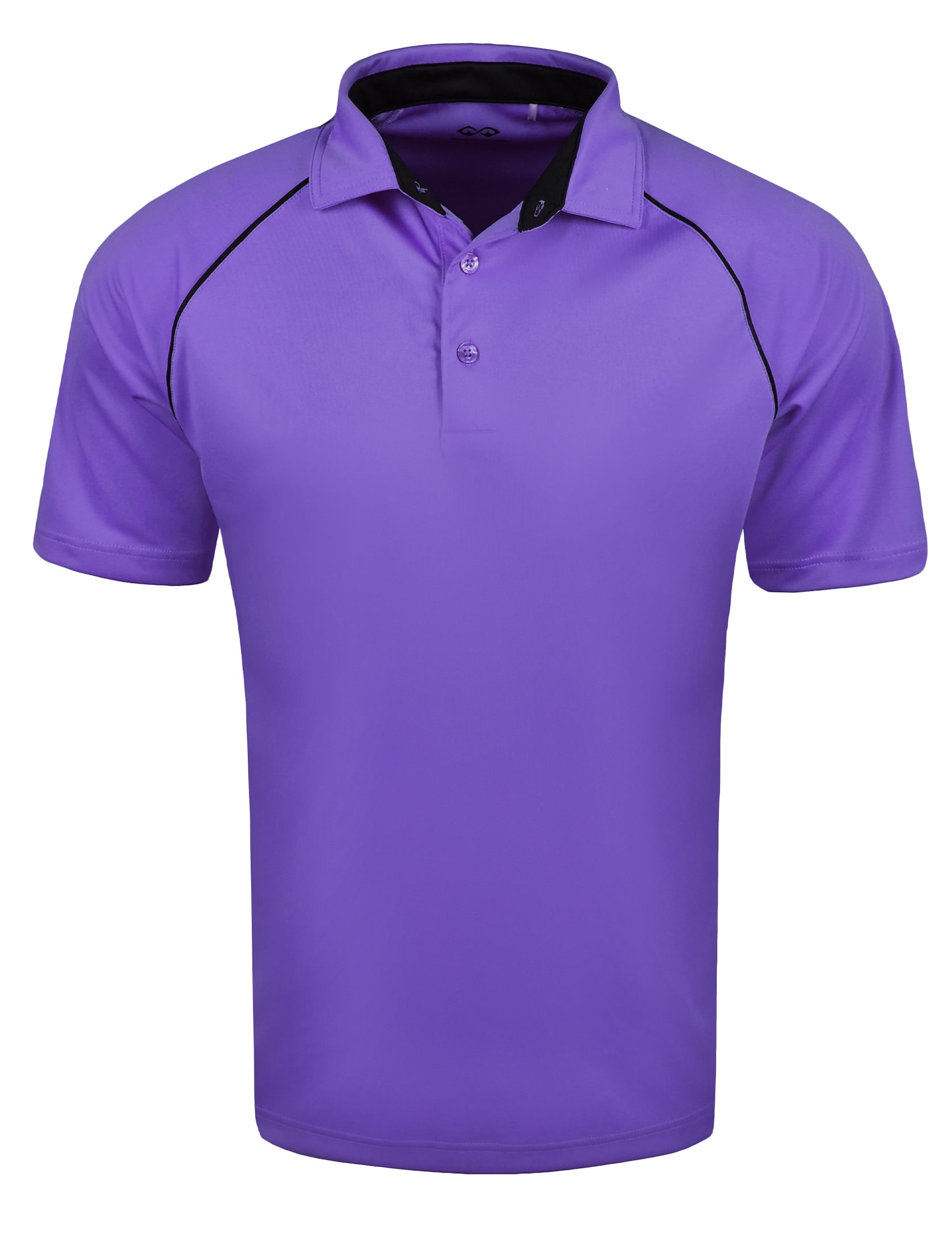 Snake Eyes Golf Core Polo Violet Large - Walmart.com