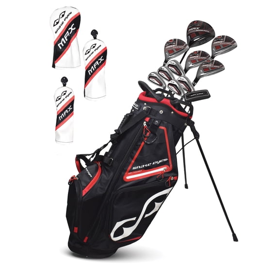 Premium Snake Eyes Max Complete Golf Set With Bag, Regular Flex, Men's ...