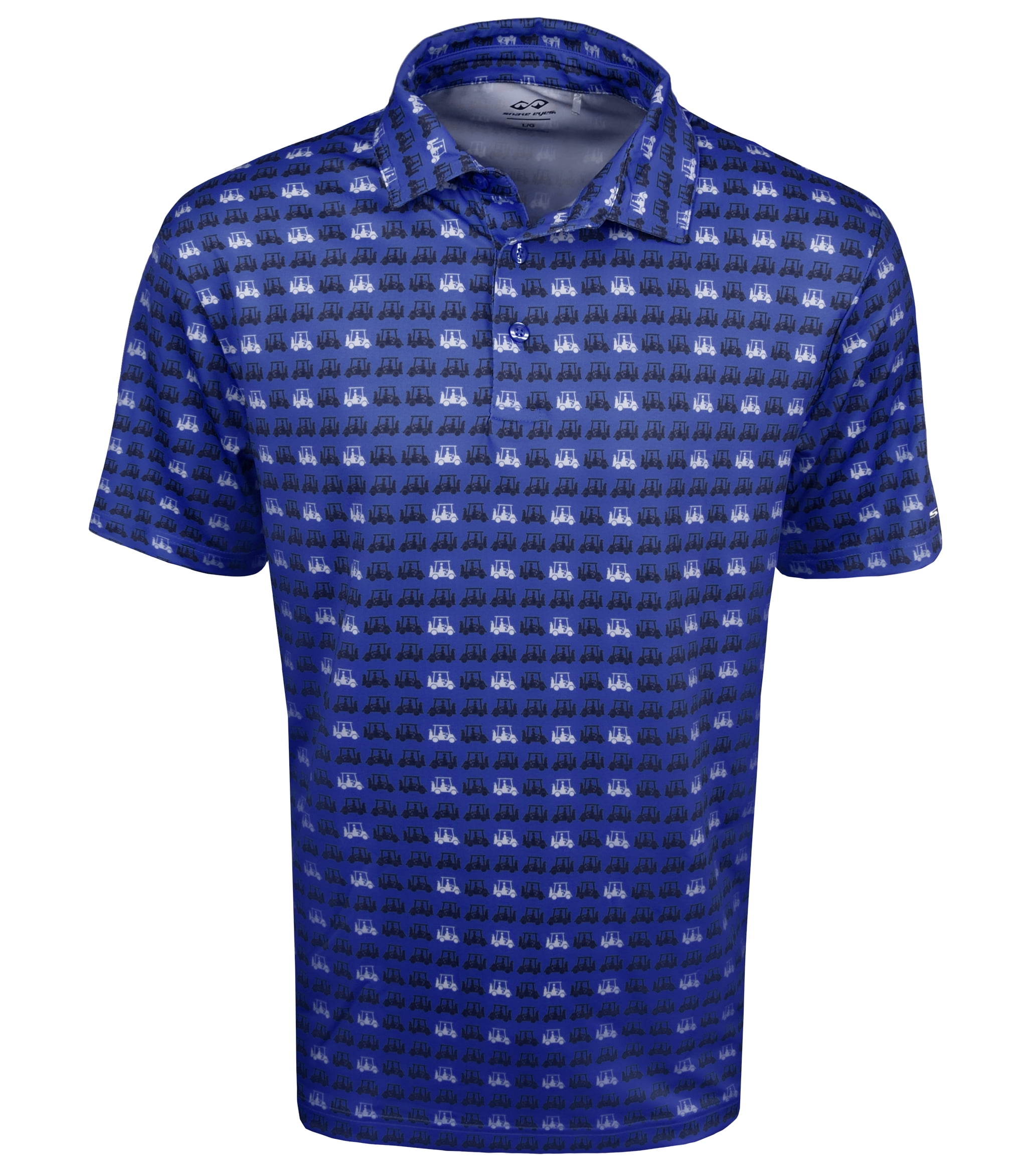 Snake Eyes Golf Previous Season Big & Tall Cart Polo Shirt Azurite XXL ...