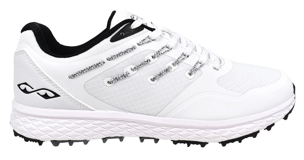 Snake Eyes Golf SE Lite Spikeless Shoes White/Black Size 9.5 Wide ...