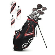 Aspire PRO-X 19 Piece Men's Complete Right Hand Golf Club Package Set ...