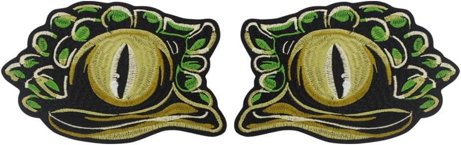 Snake Eyes Patches Iron on Sew on Patch Embroidery Badges Embroidered ...