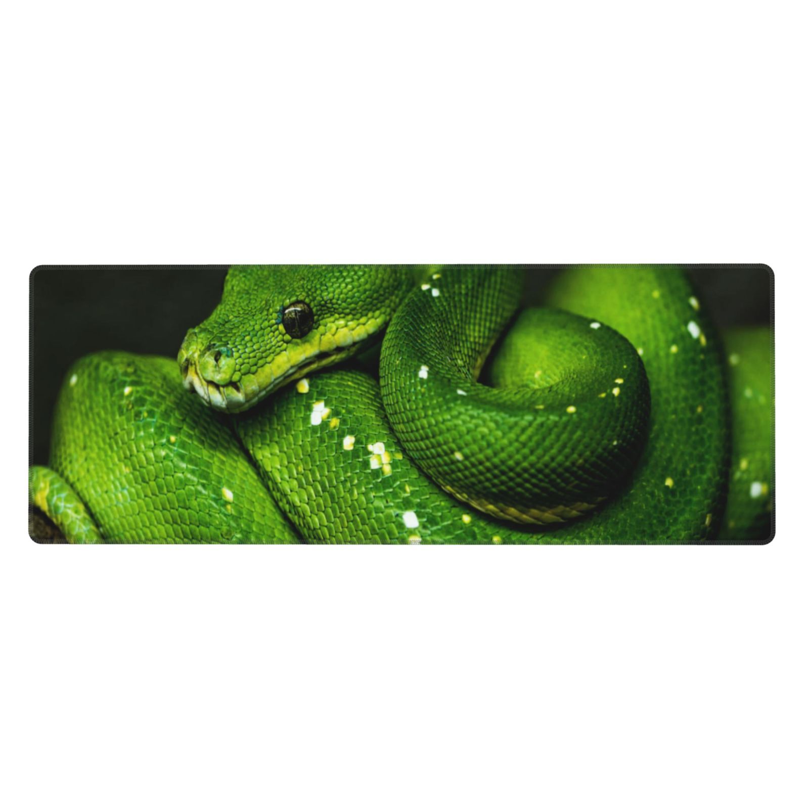 Snake Green Reptile Mousepad Large Mouse Pad Desk Pad Computer Keyboard ...