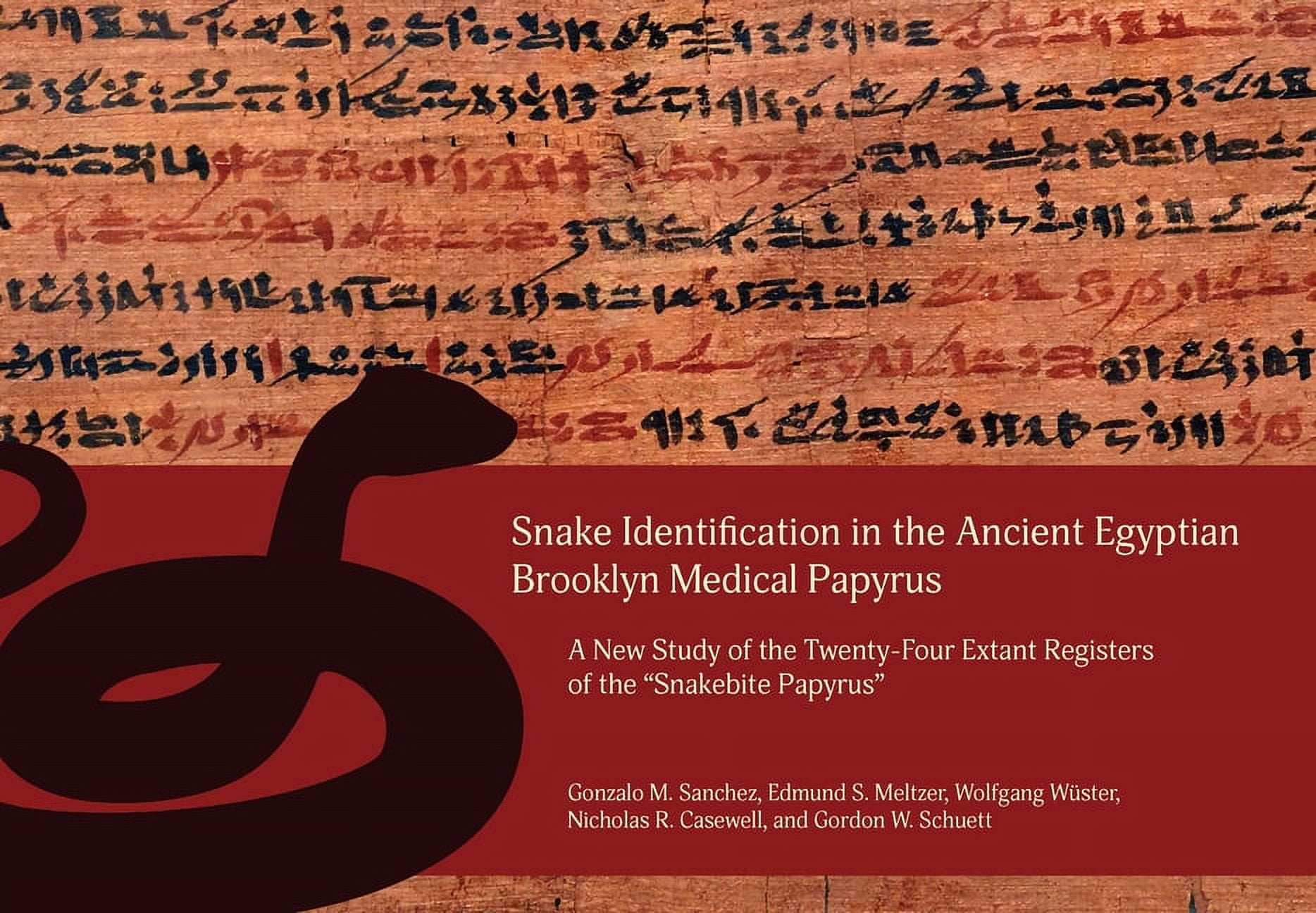 Snake Identification in the Ancient Egyptian Brooklyn Medical Papyrus: A New Study of the Twenty ...