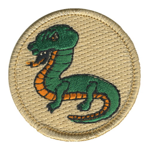 Snake Lizard Patrol Patch (Sew-on) - ClassB - Walmart.com