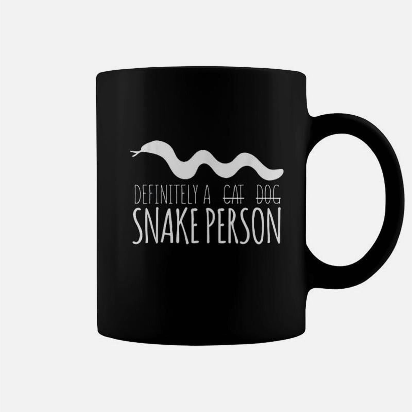 Snake Lover Definitely A Snake Person Coffee Mug - Walmart.com