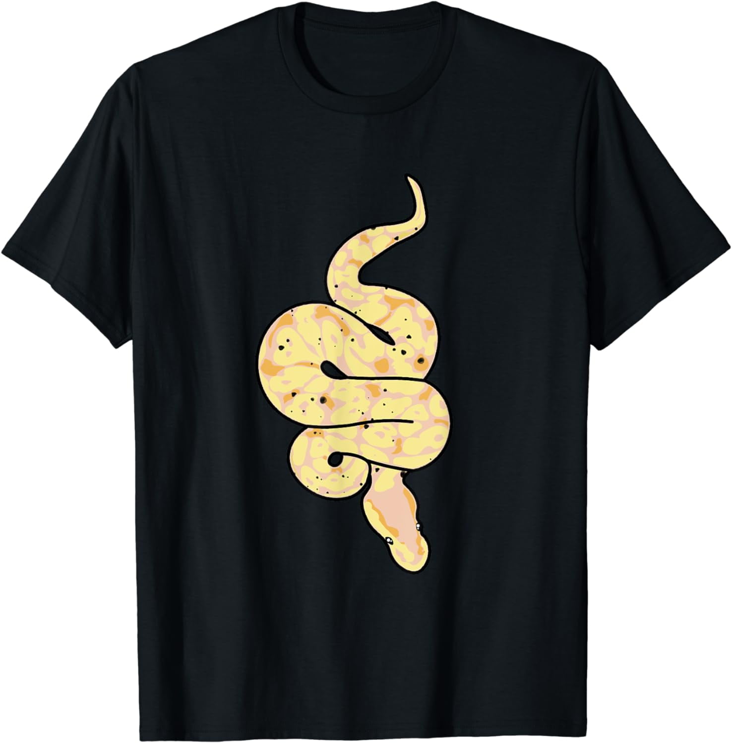 Snake Lover Reptile Banana Ball Python Funny Noodle Reptile T-Shirt ...
