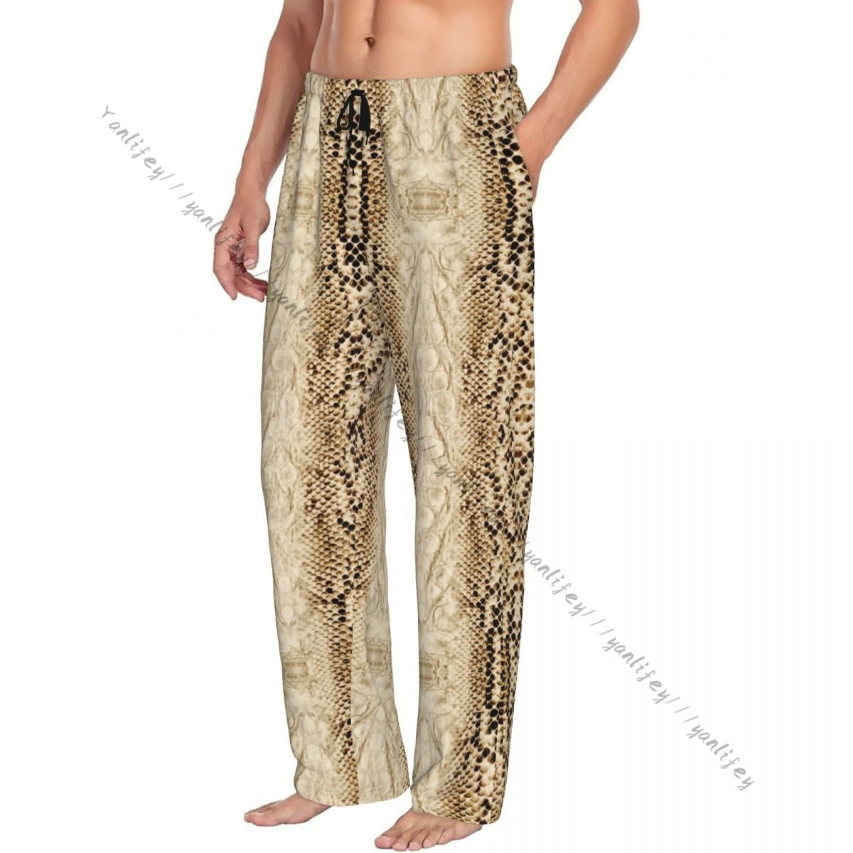 Snake Mens Pajamas Pyjamas Pants Lounge Pants Sleep Bottoms - Walmart.com