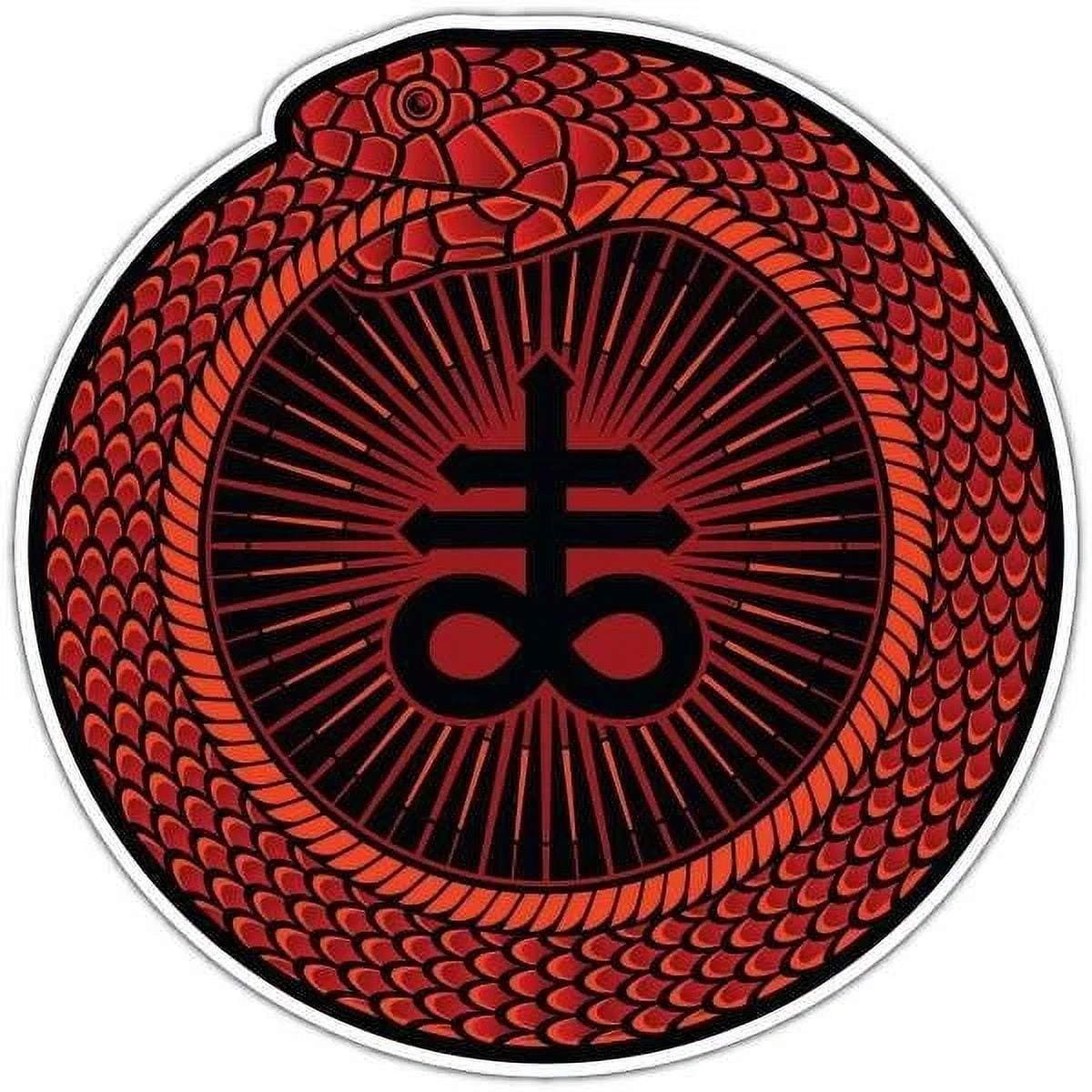 Snake Ouroboros Occult Leviathan Sign Car Window Stickerphone Decal ...