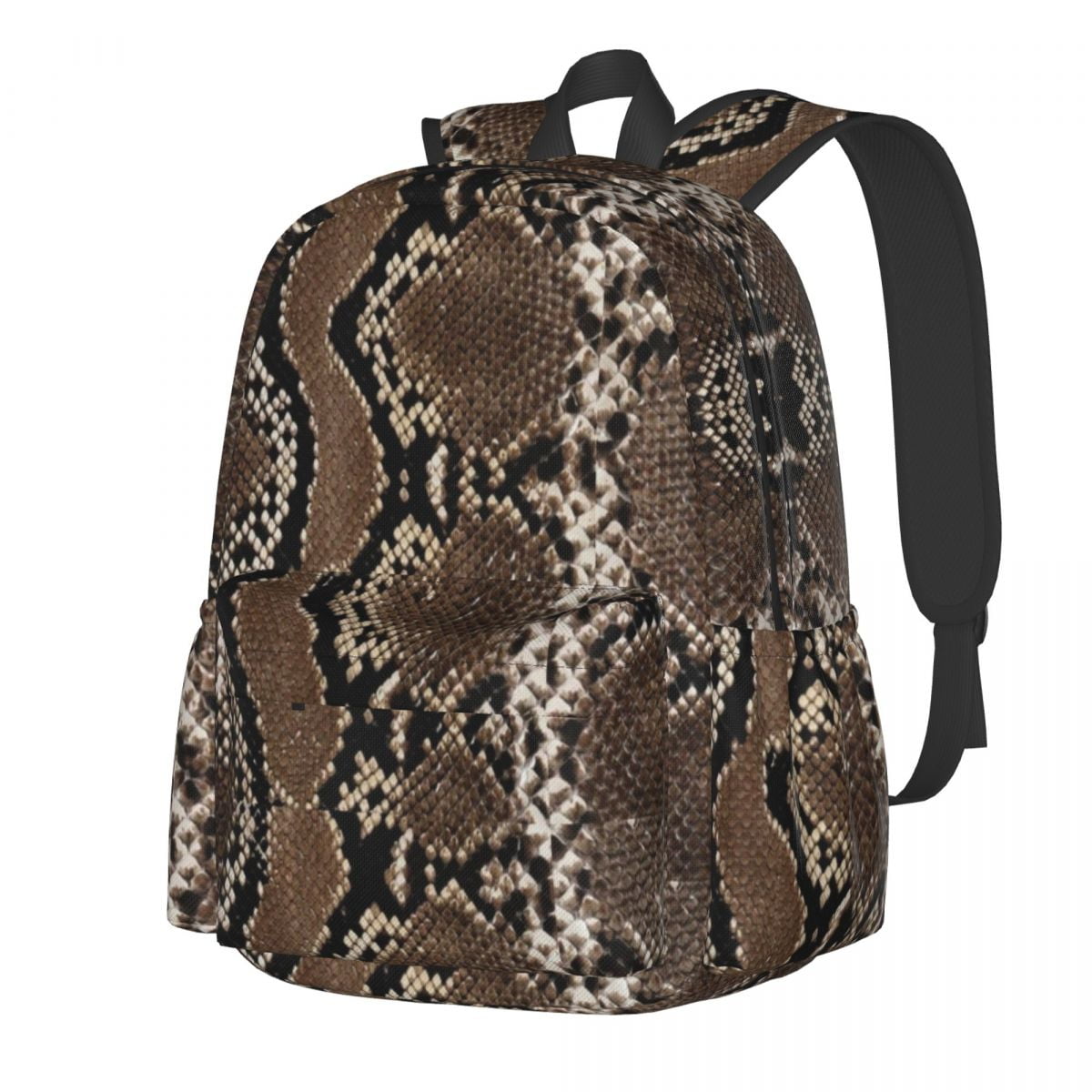 Snake Pattern Backpack Luxury Animal Fashion Kawaii Backpacks Unisex ...