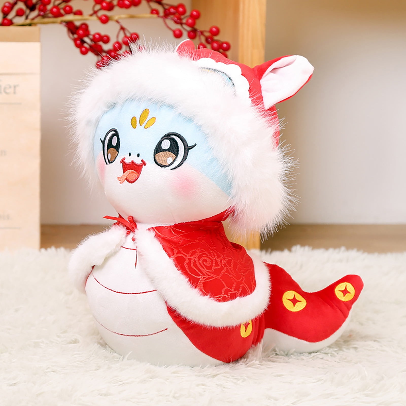 Snake Plush 2025 Year of The Snake Stuffed Animal Snake Figurine ...