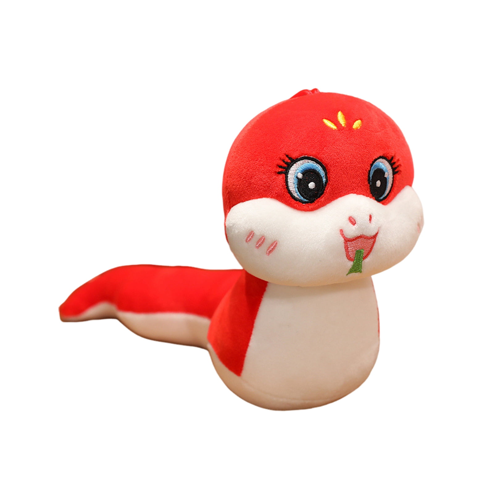 Snake Plush Doll - Soft Cuddly Stuffed Animal for Kids - Chinese 2025 ...