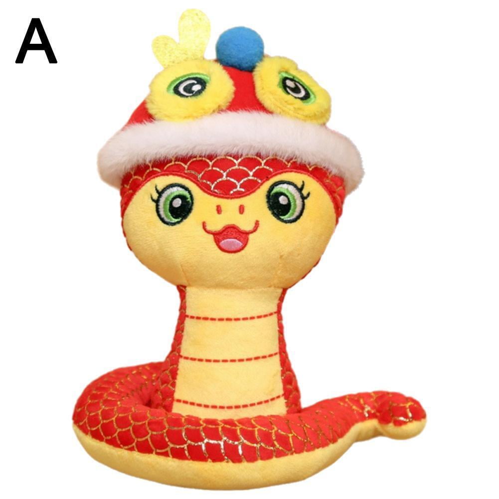 Snake Plush Realistic Chinese Snake Plush 2025 Chinese New Year Snake ...