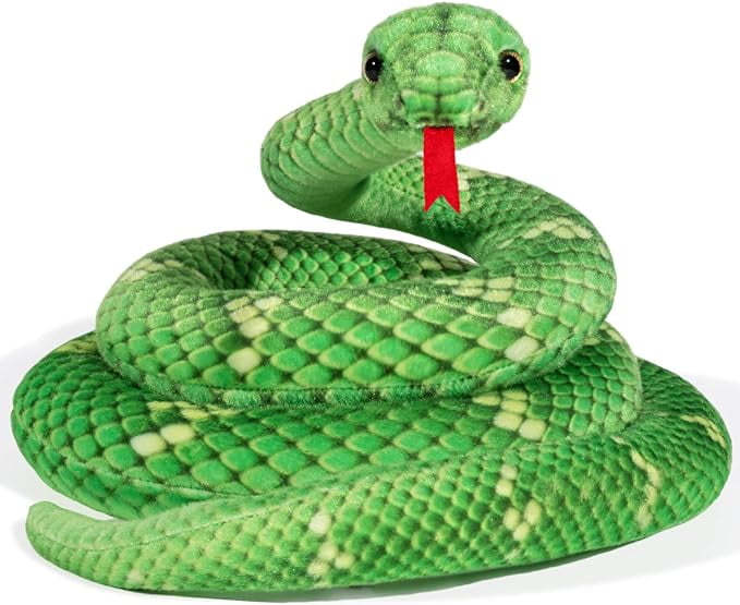 Snake Plush, Stuffed Snake Animal, 71in Large Toy Snakes for Kids ...