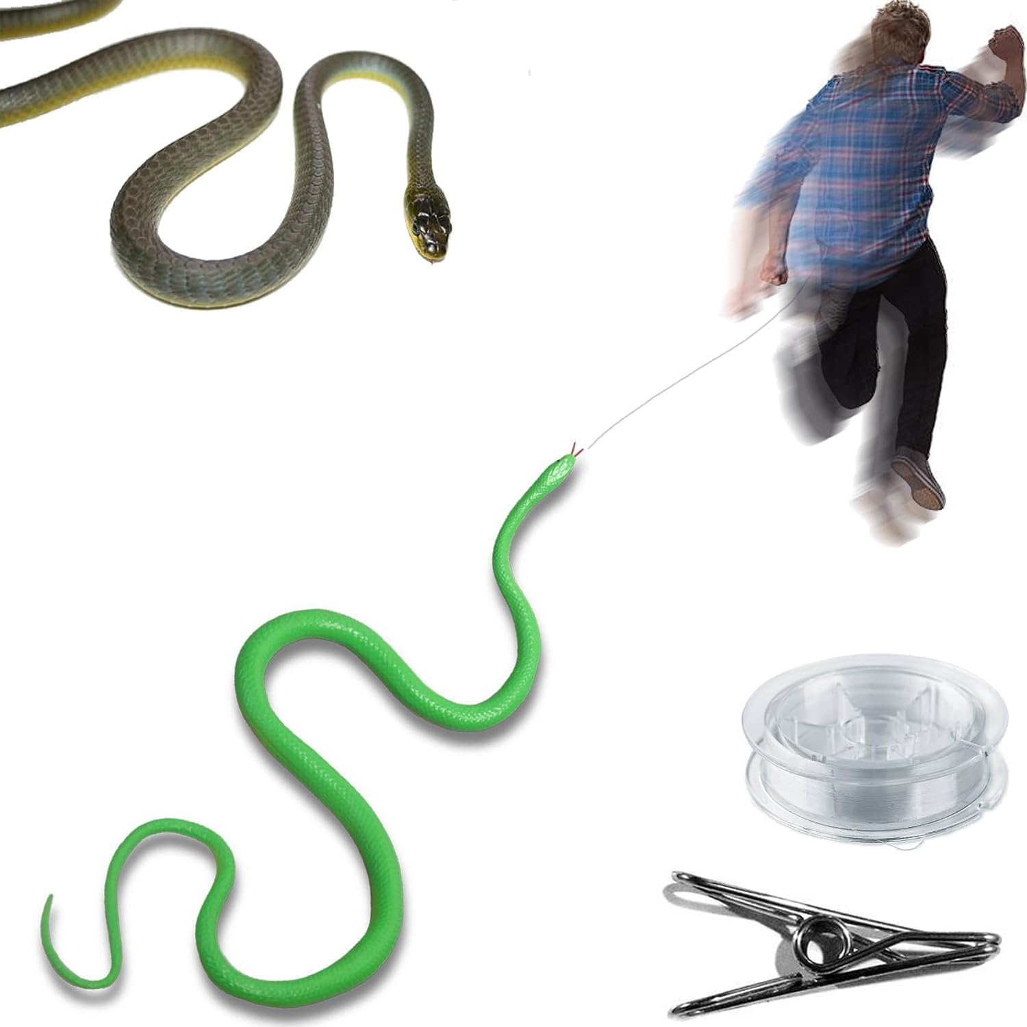 Snake Prank with String Clip,Golf Snake Prank with String and Clip ...