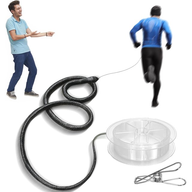 Snake Prank with String Clip, DIY Golf Clip on Snake Prank Realistic ...