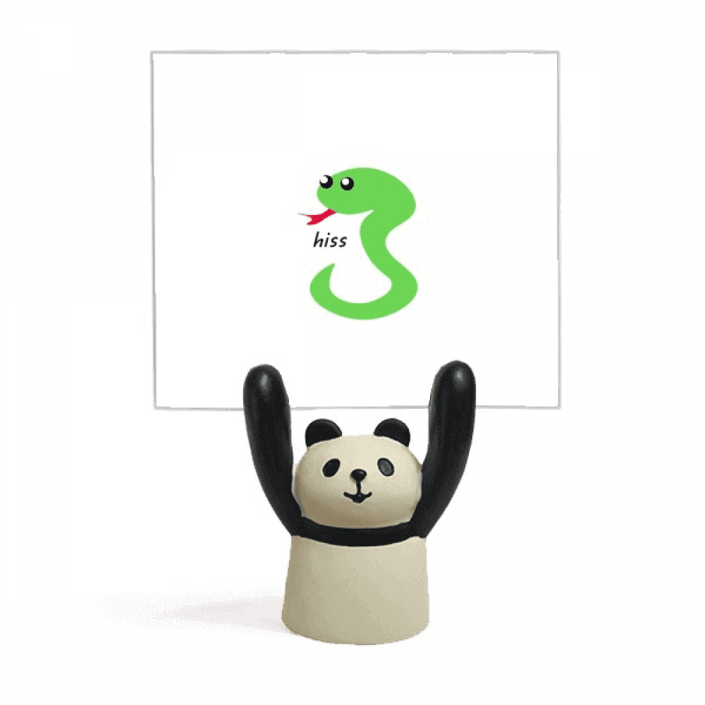 Snake Serpent Sound Art Deco Fashion Memo Holder Cartoon Animal Panda ...