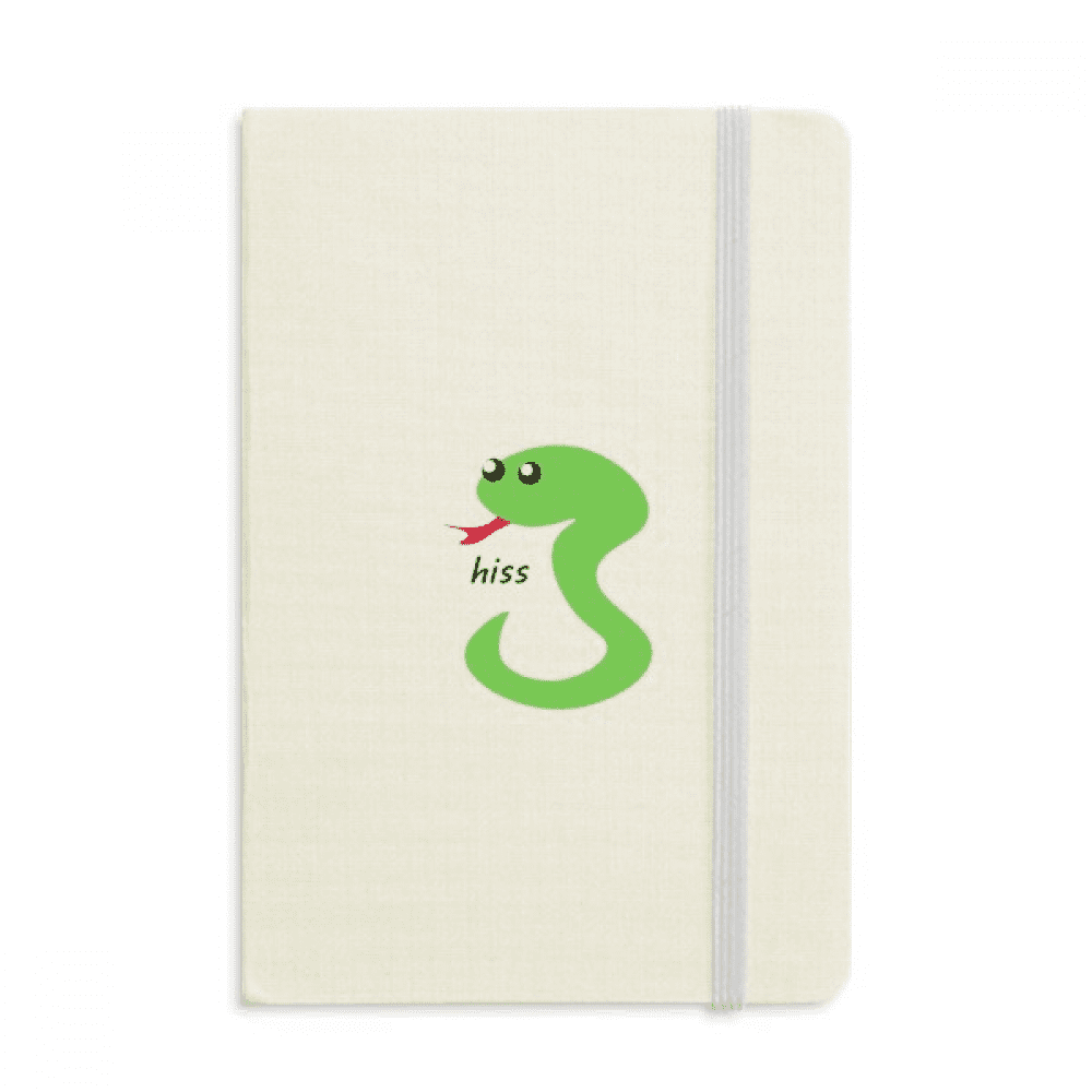 Snake Serpent Sound Art Deco Fashion Notebook Official Fabric Hard ...