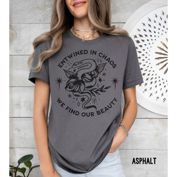 Snake Shirt, Snake and Flowers, Trendy Shirt Women, Snake Tshirt ...