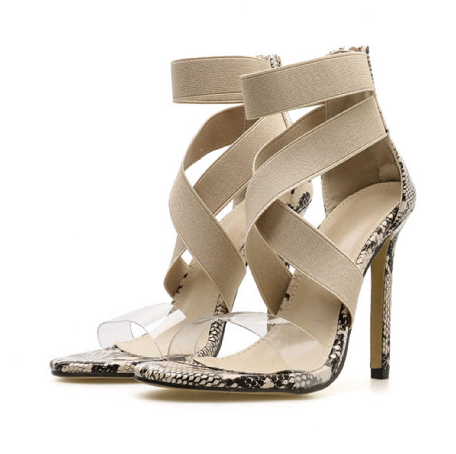 Snake Skin High Heels - Walmart.com