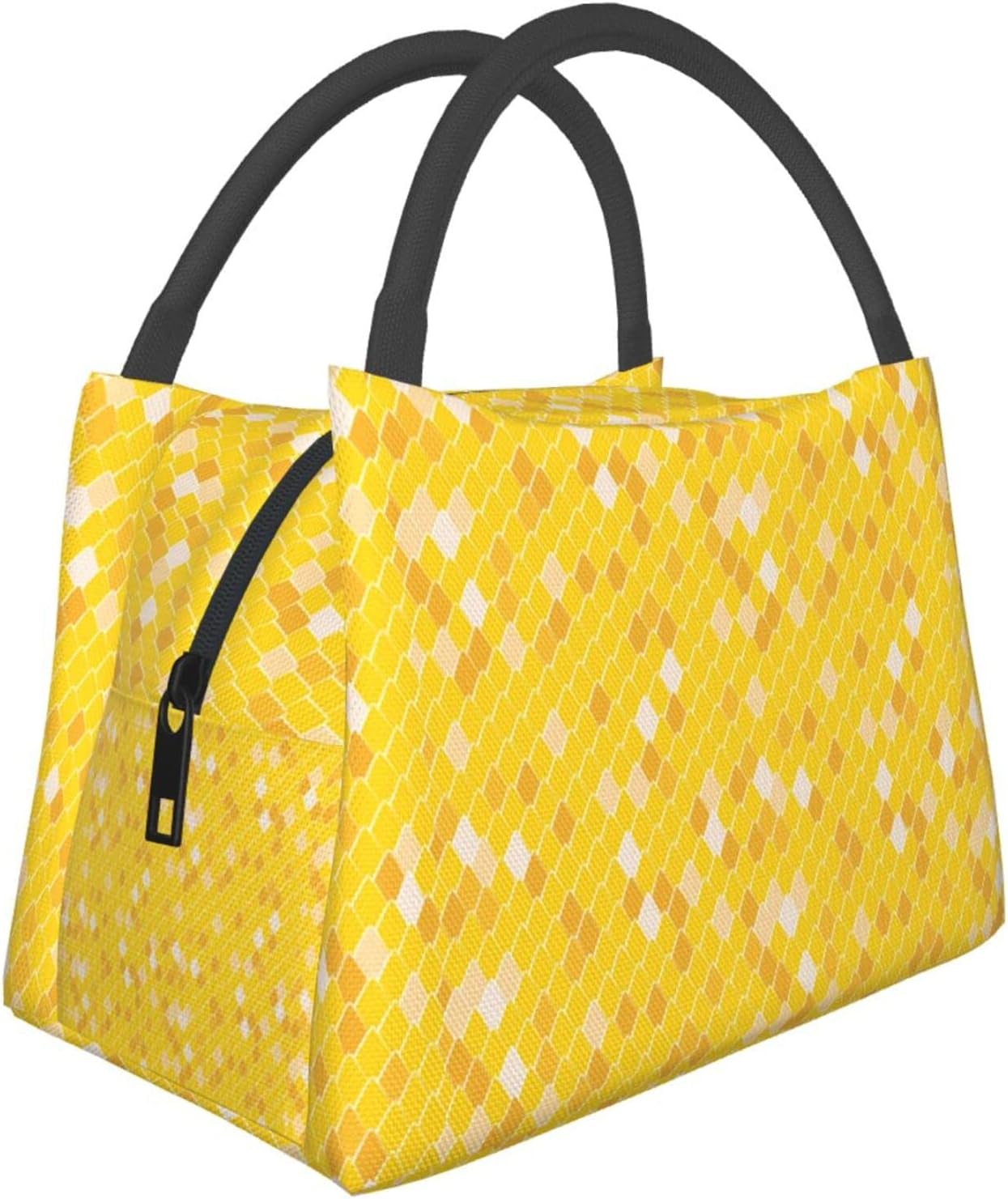 Snake Skin Lunch Bag Box Tote Lunch Container Insulated Meal Handbag ...