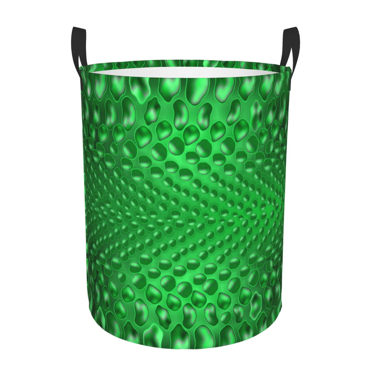 Snake Skin Print Laundry Basket Foldable Snakeskin Texture Toy Clothes ...