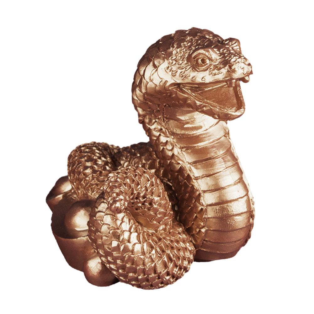 Snake Statue 2025 Year of The Snake Feng Shui Ornaments,2025 Year ...